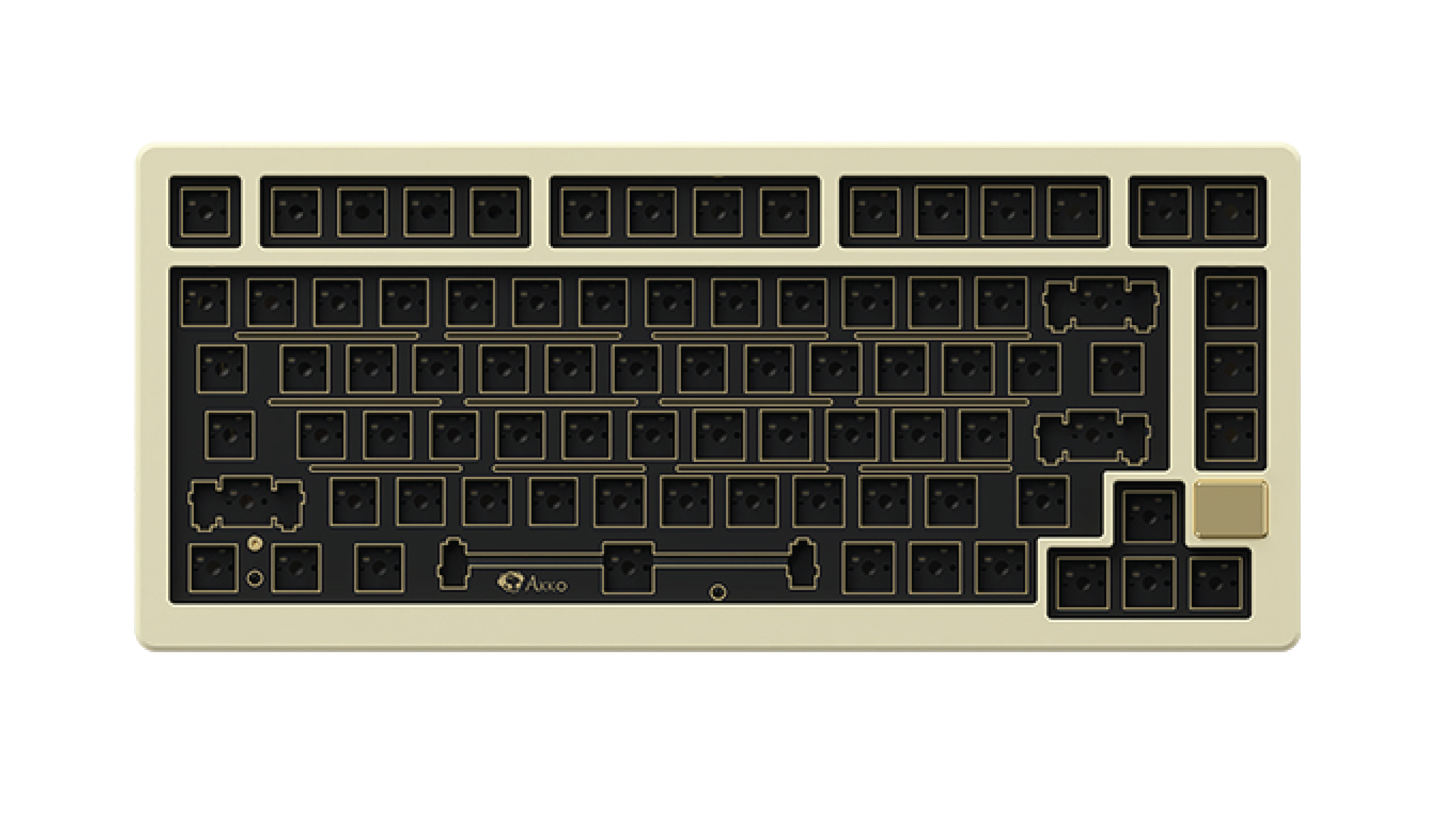 [build guide] Akko ACR pro 68/75 with aluminium plate – momokeebs